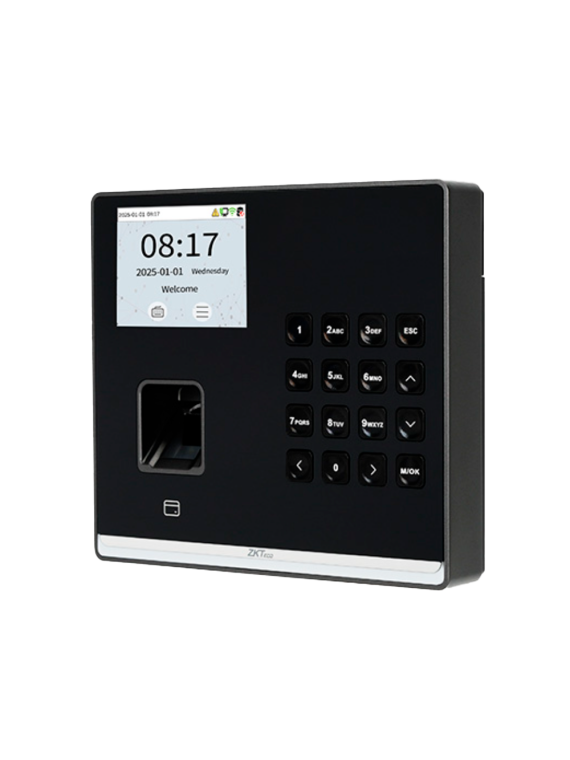 Control de presencia y acceso simple Huella, tarjeta EM y PIN ZK-TA-GT