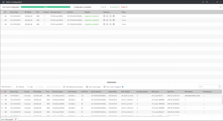 Como actualizar dispositivos Hikvision usando Batch Config Tool - Securame