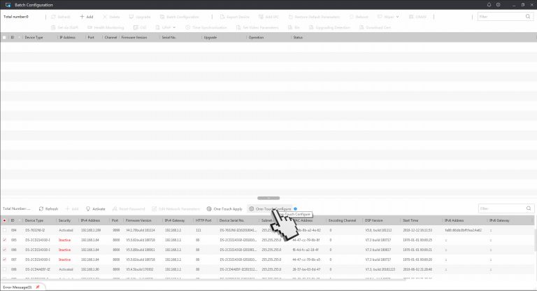 Como actualizar dispositivos Hikvision usando Batch Config Tool - Securame