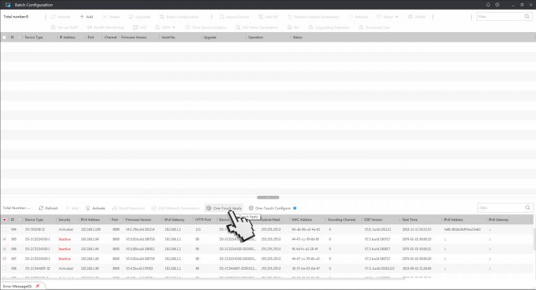 Como actualizar dispositivos Hikvision usando Batch Config Tool - Securame
