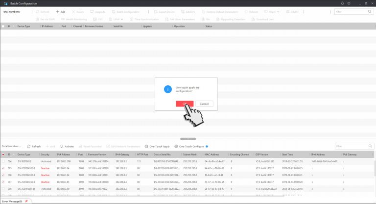 Como actualizar dispositivos Hikvision usando Batch Config Tool - Securame